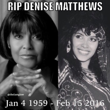 RIP Denise-Matthews-Vanity | The Last Dragon Tribute